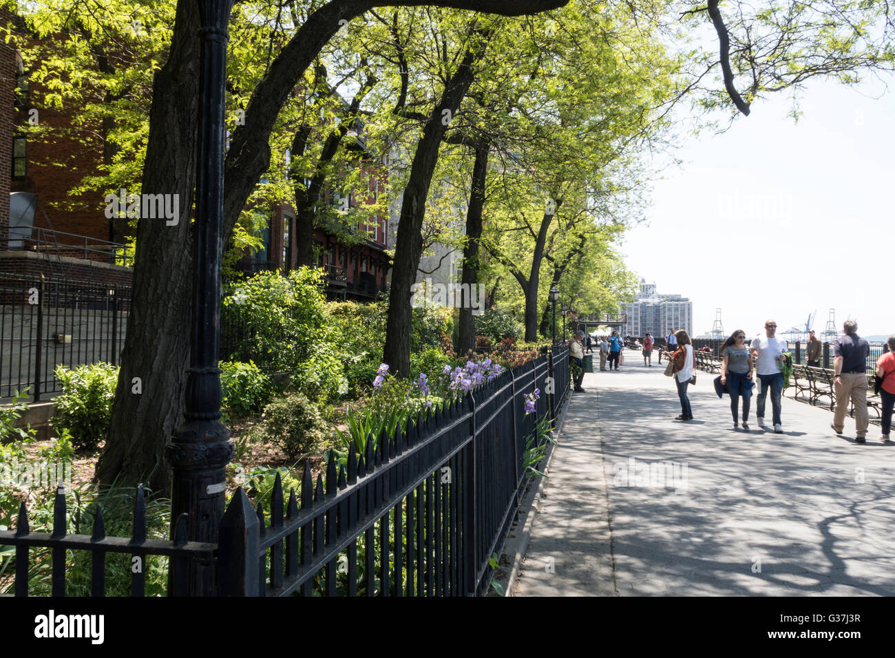 Brooklyn heights promenade new york hi-res stock photography and images ...