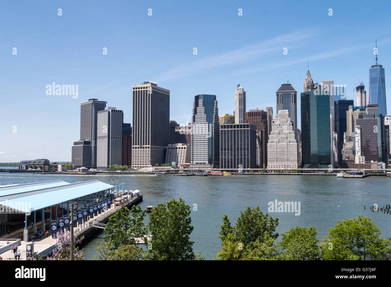 Skyline vista view manhattan hi-res stock photography and images - Alamy