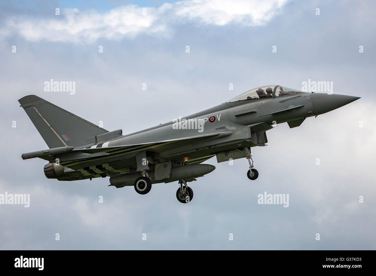 Royal Air Force Eurofighter EF-2000 Typhoon FGR4 ZK308 from 29 Squadron ...
