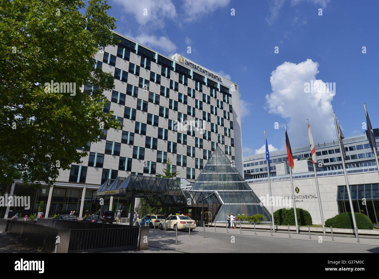 Hotel Intercontinental, Budapester Strasse, Tiergarten, Berlin ...