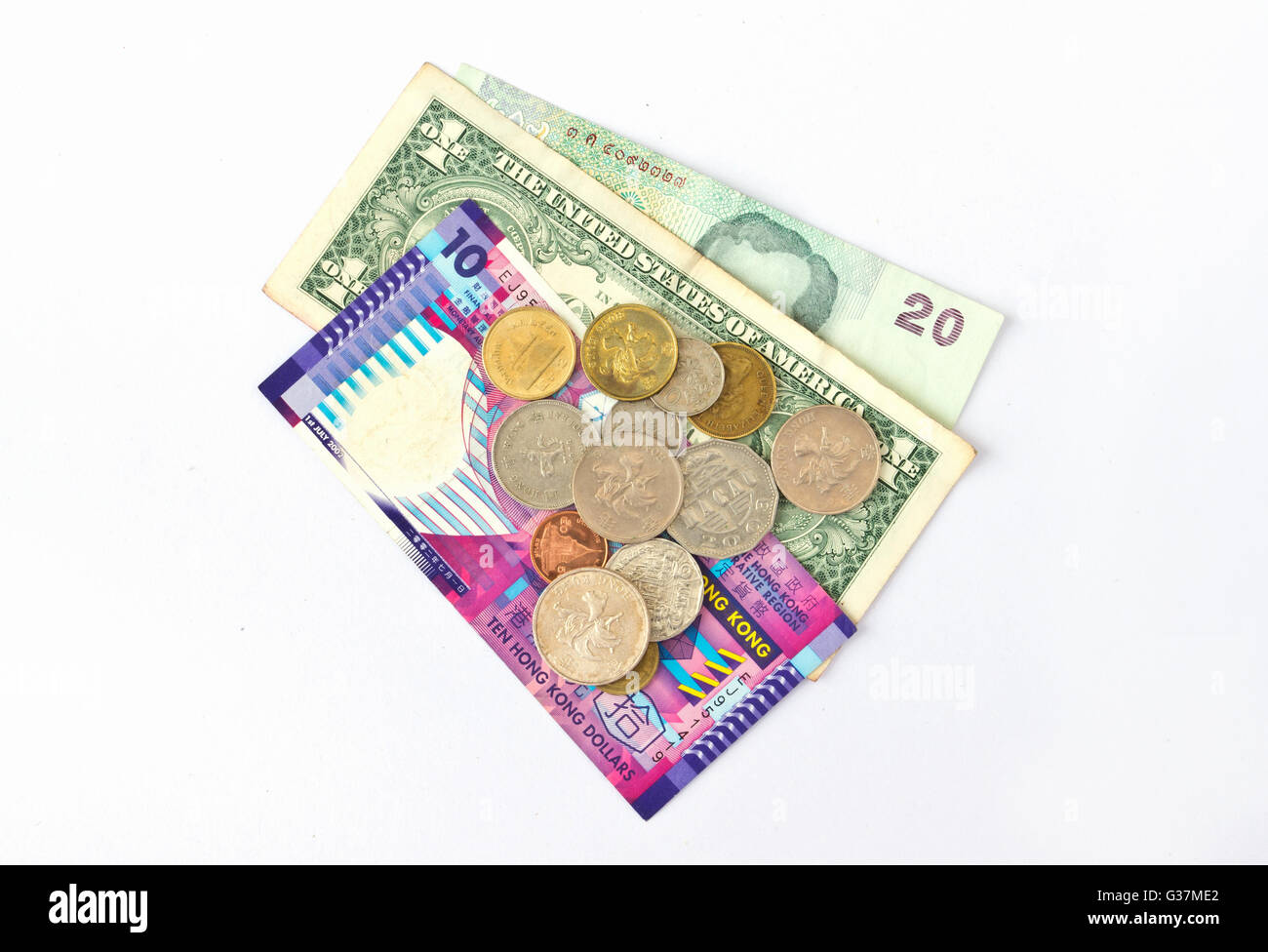 American currency dollar notes coins usa hi-res stock photography and ...