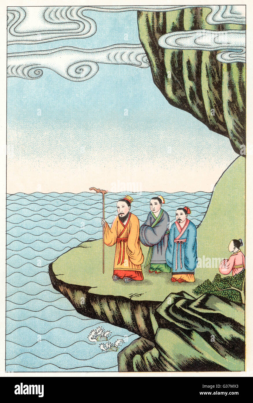 Chinese philosopher confucius hi-res stock photography and images - Alamy