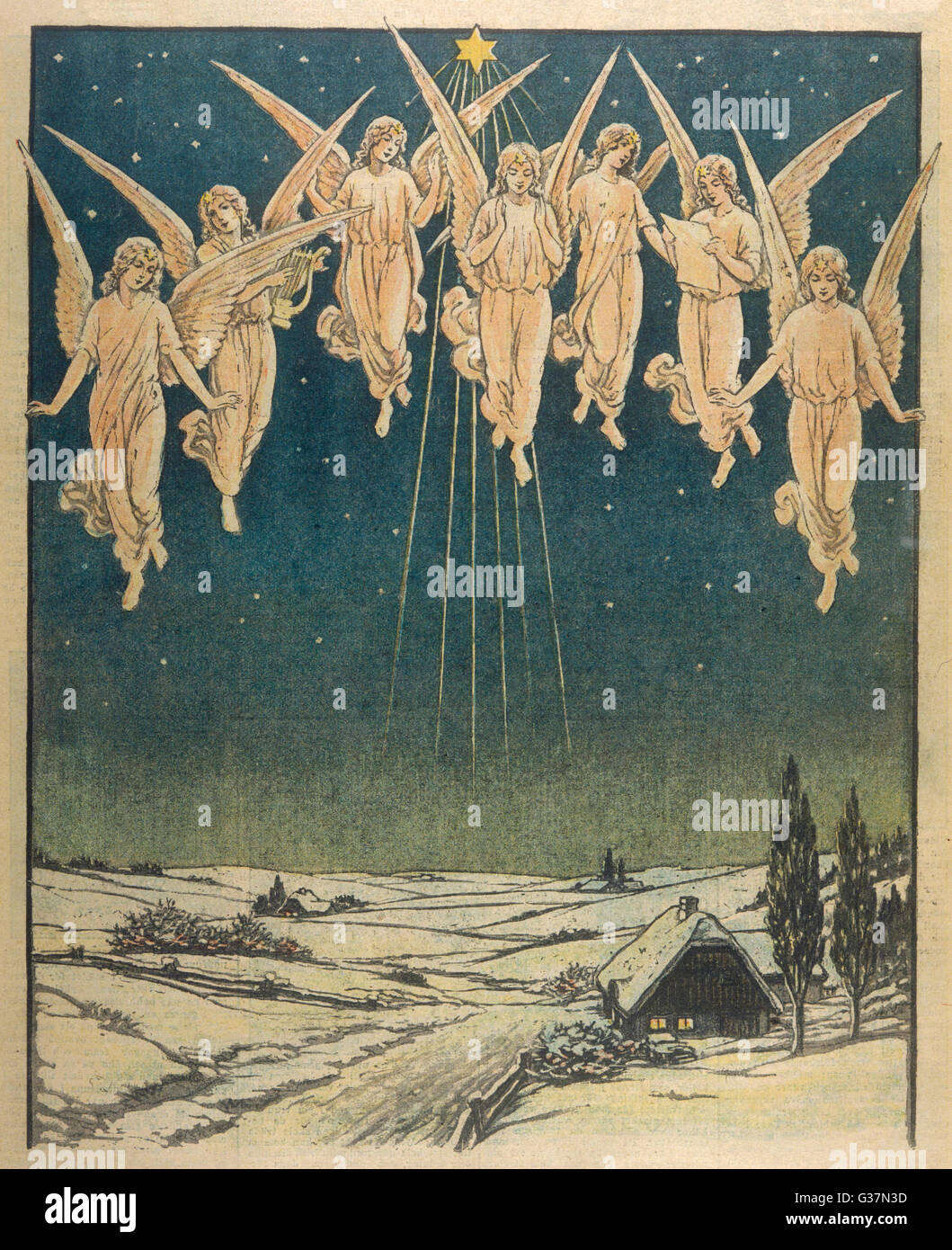 Hovering angels hi-res stock photography and images - Alamy