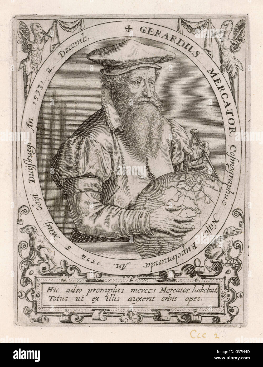 Gerardus mercator globe hi-res stock photography and images - Alamy