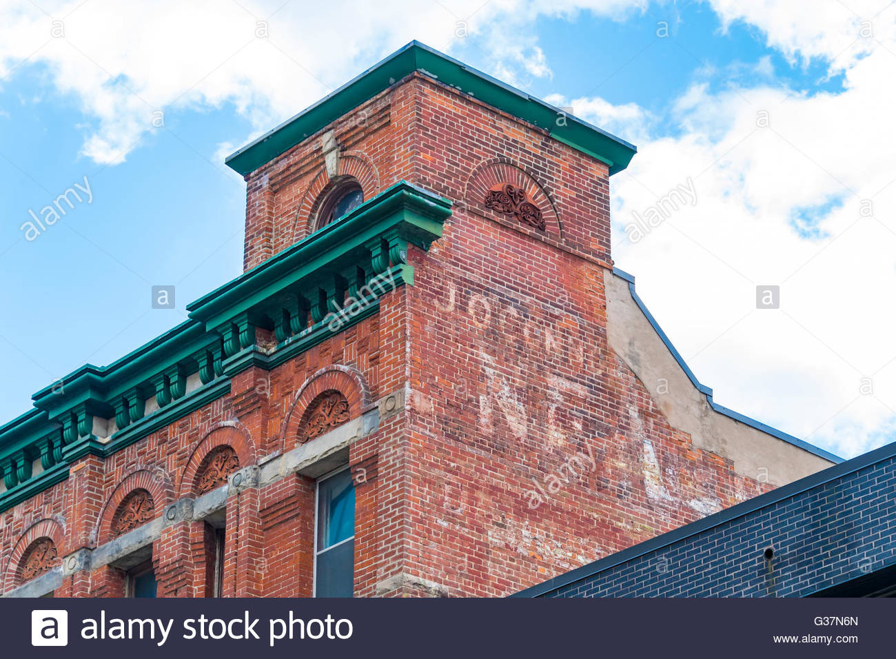 Victorian Red Brick Buildings In Stock Photos & Victorian Red Brick ...
