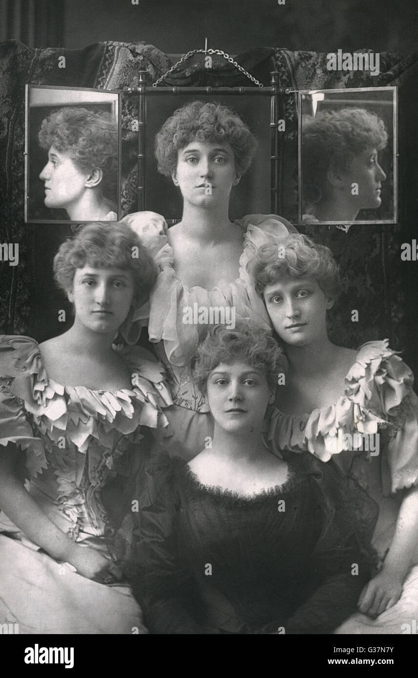 FOUR DENE SISTERS Stock Photo - Alamy