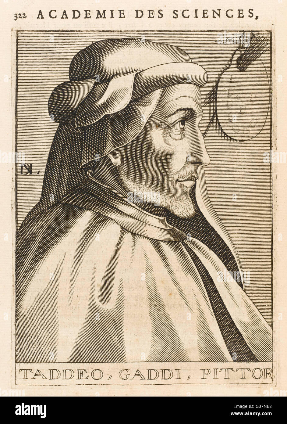 TADDEO GADDI, ARTIST Stock Photo - Alamy