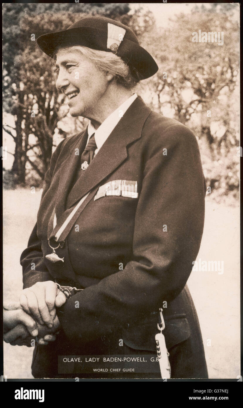 Baden powell and wife hi-res stock photography and images - Alamy