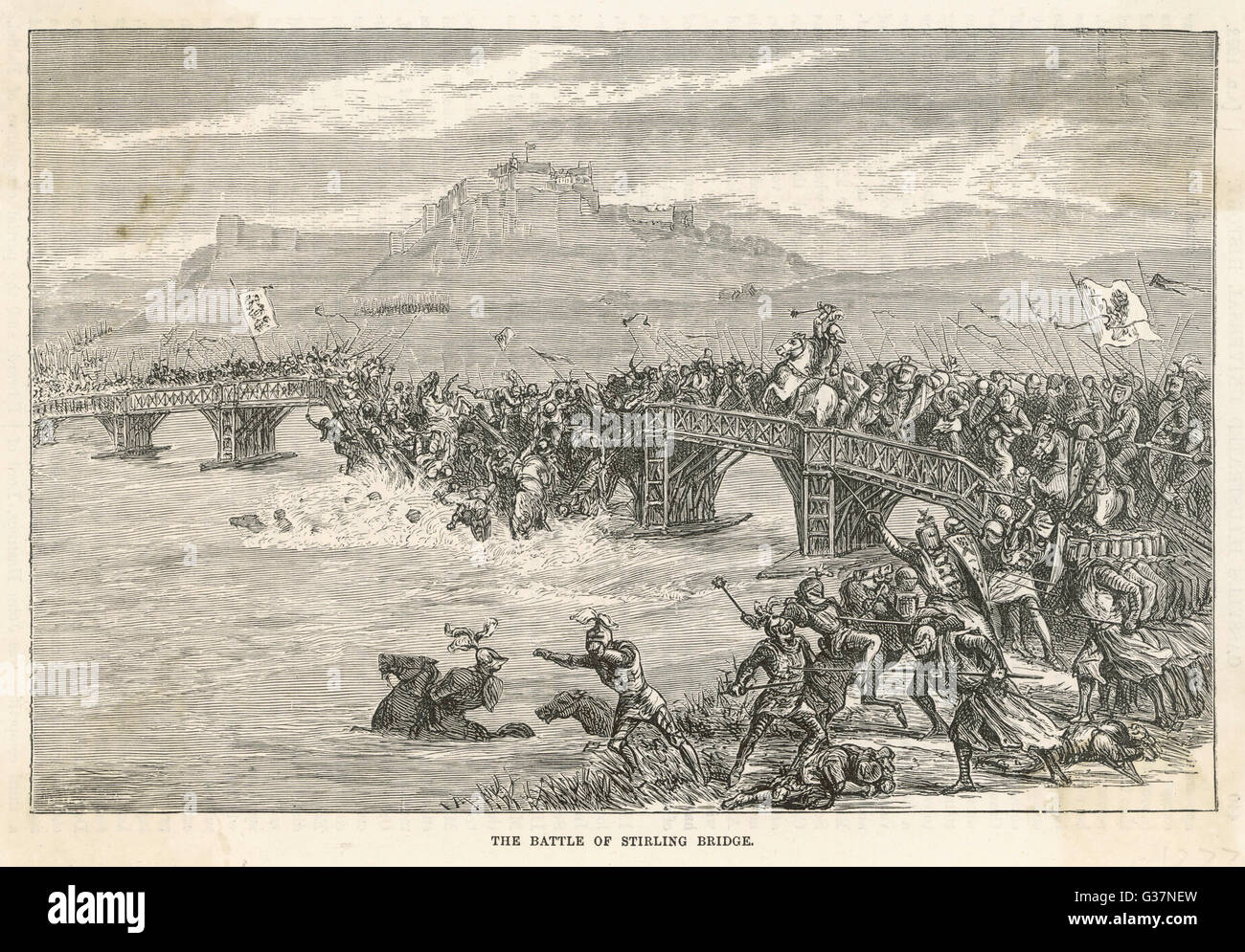 BATTLE OF STIRLING BRIDGE English defeated by Scots, led by William ...