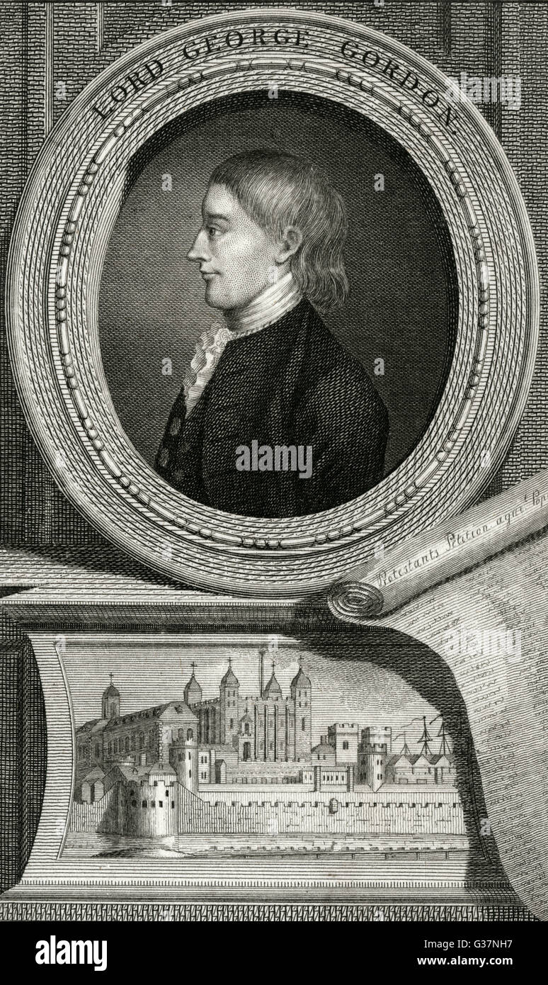 LORD GEORGE GORDON Stock Photo - Alamy