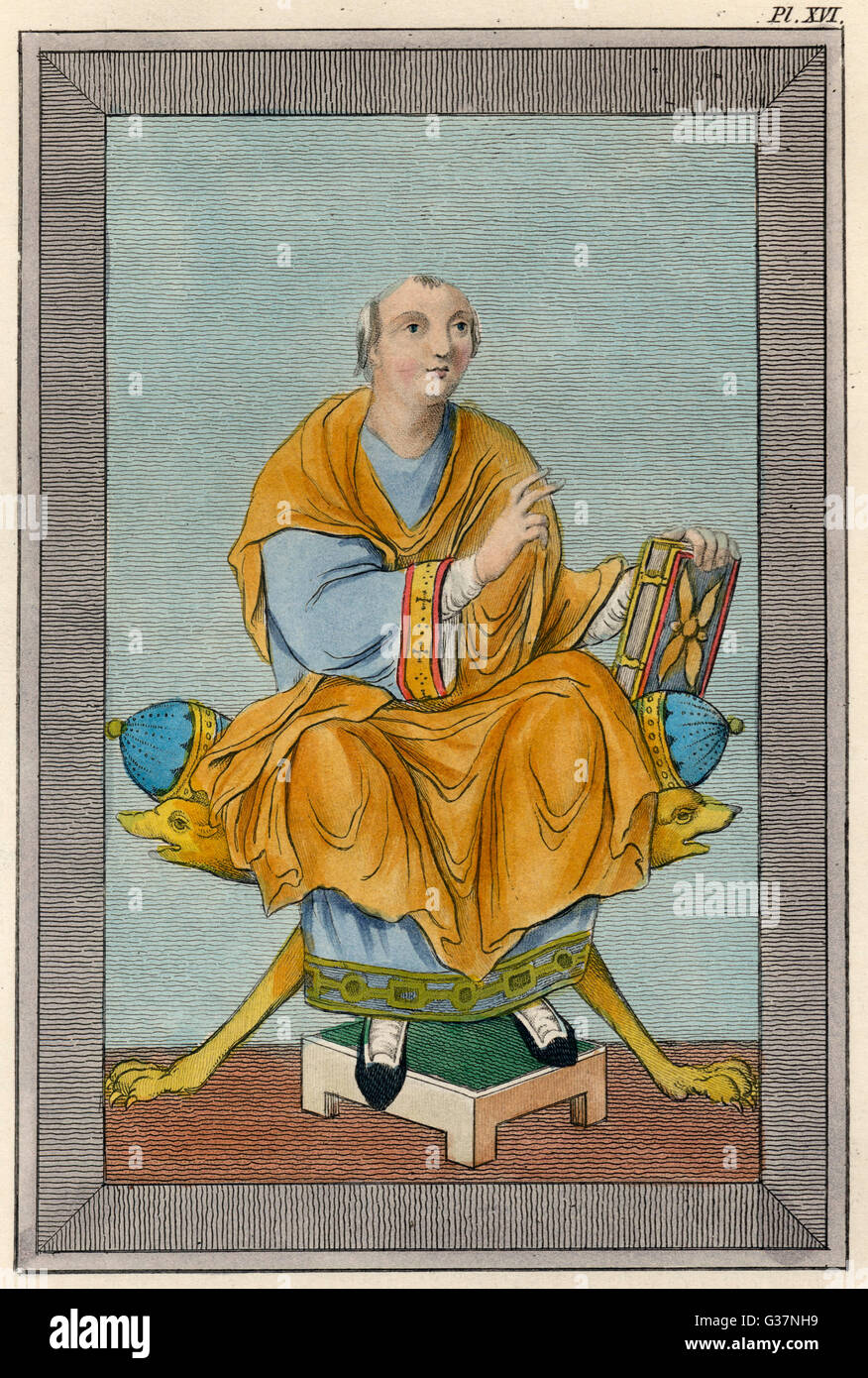 ALDHELM Anglo-Saxon scholar; Bishop of Sherborne Date: 639? - 709 Stock ...