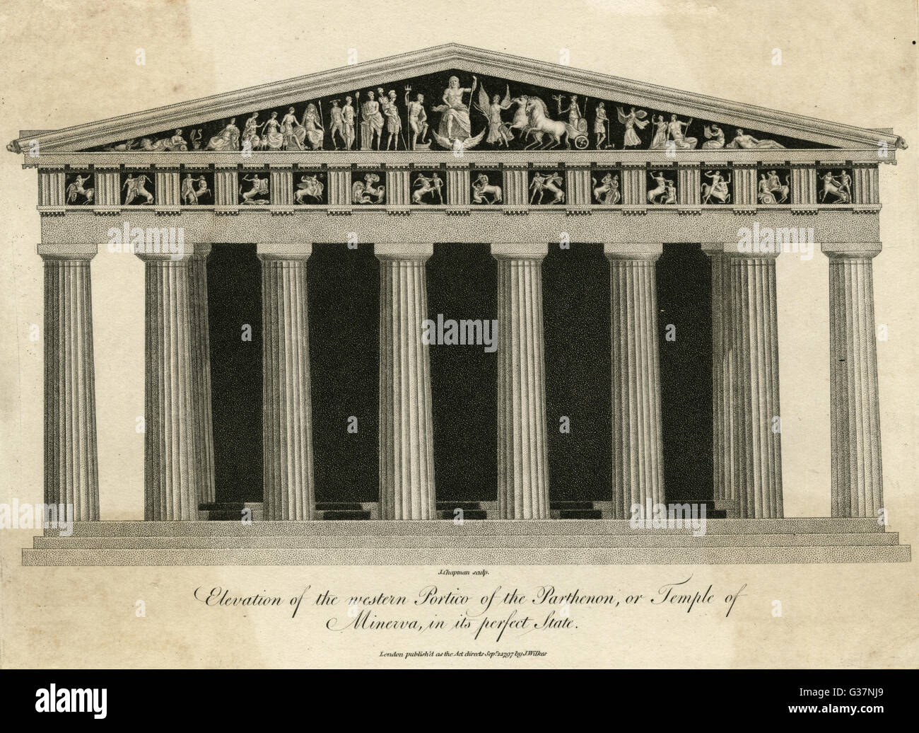 Portico temple hi-res stock photography and images - Alamy