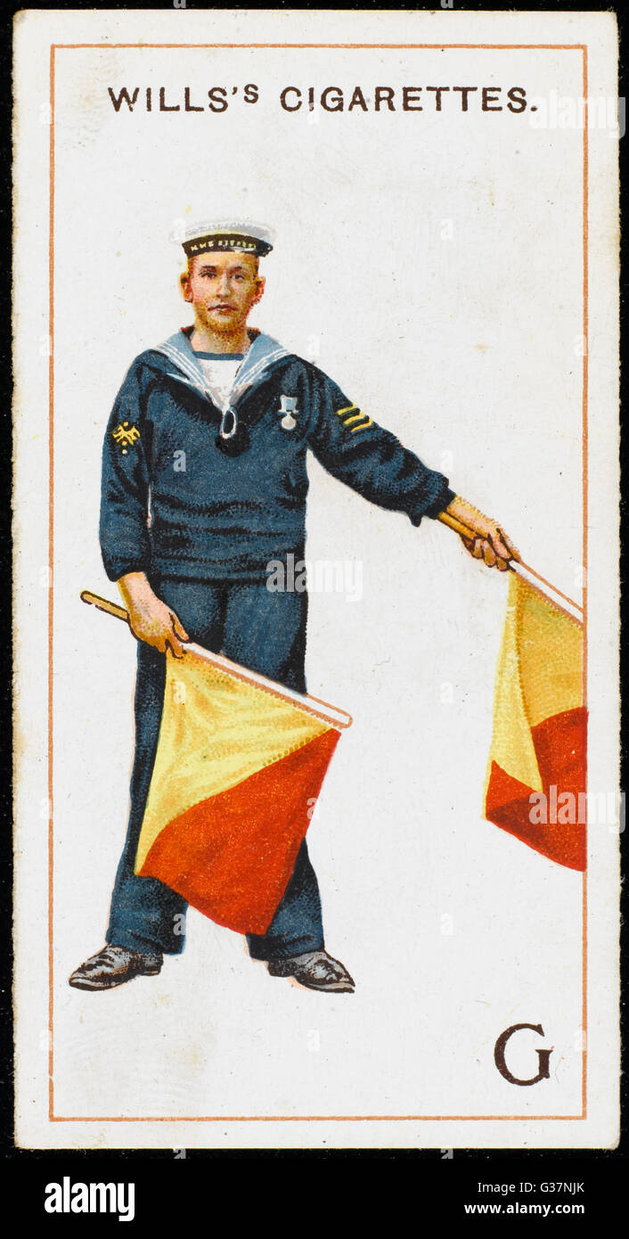 Royal navy signalling hi-res stock photography and images - Alamy