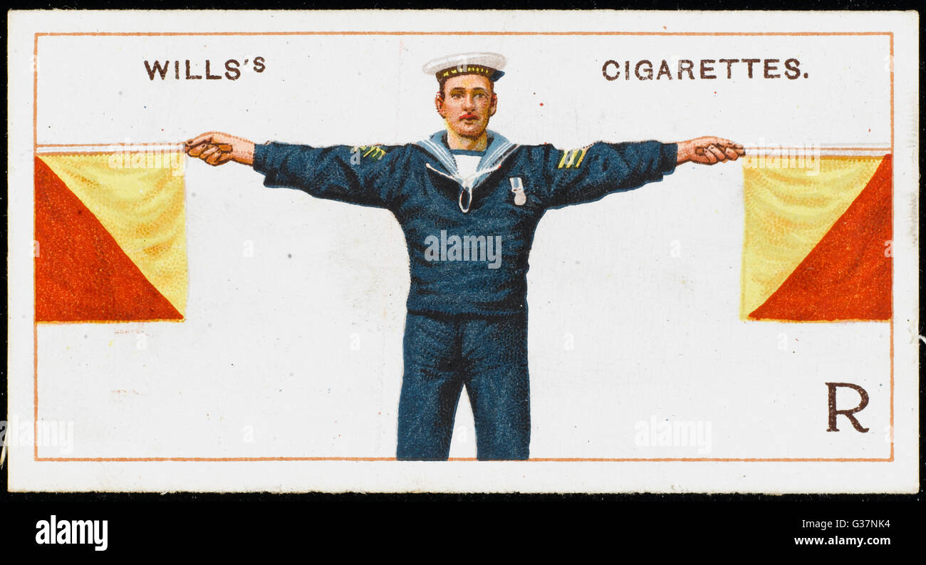 Royal navy signalling hi-res stock photography and images - Alamy