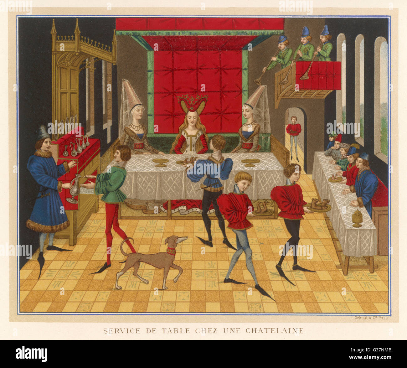 Chateau banquet hi-res stock photography and images - Alamy