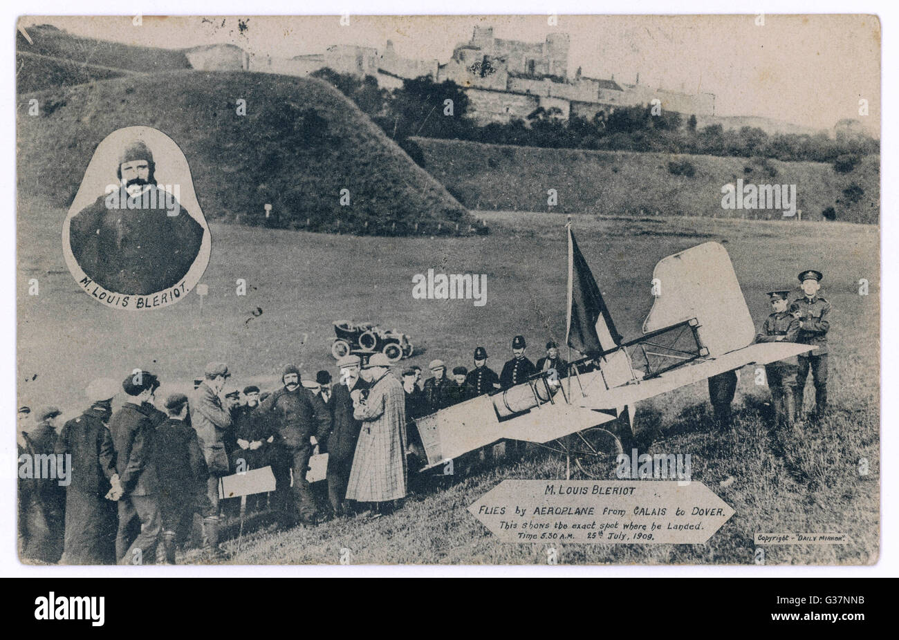 First air crossing the english channel hi-res stock photography and ...