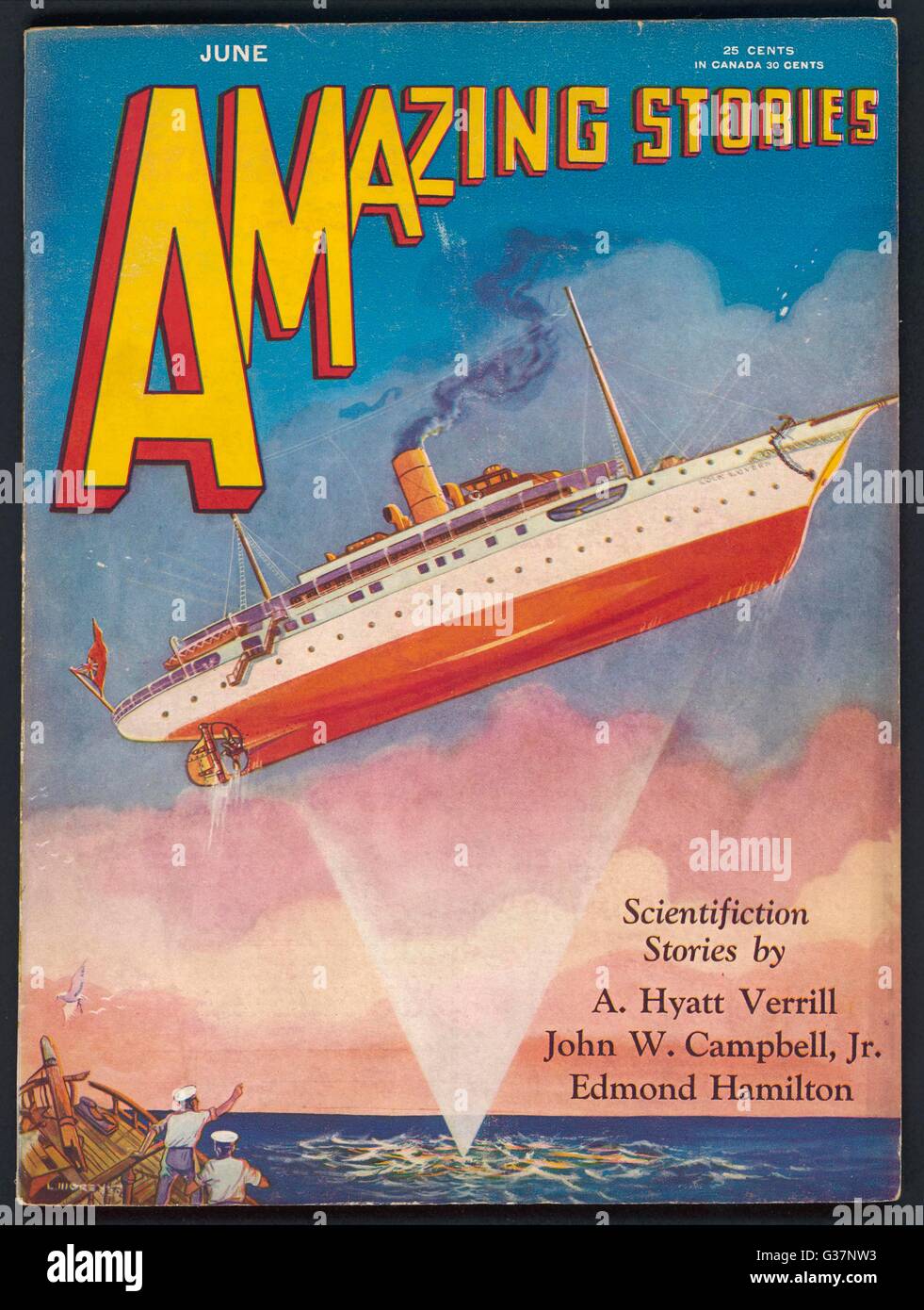 prefigured in Hyatt Verrill's 'The non-gravitational vortex', in which ...