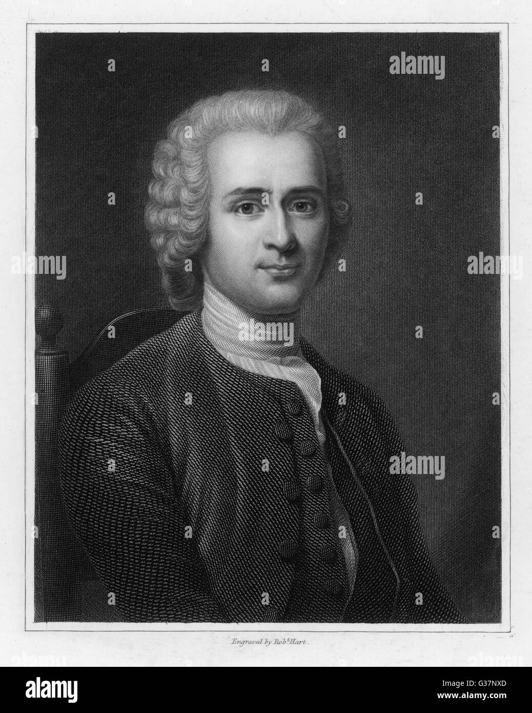 Portrait jean jacques rousseau hi-res stock photography and images - Alamy