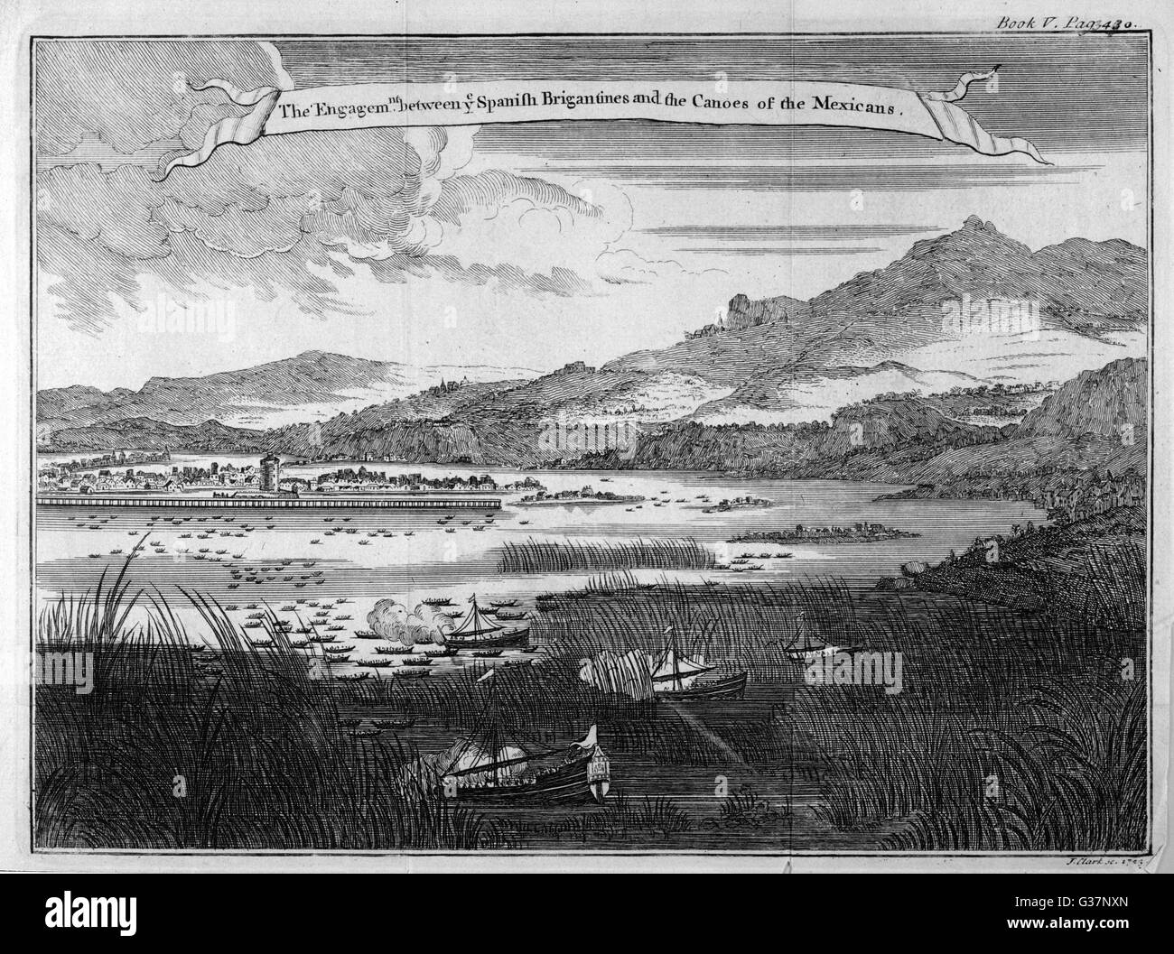 Cortes aztec hi-res stock photography and images - Alamy