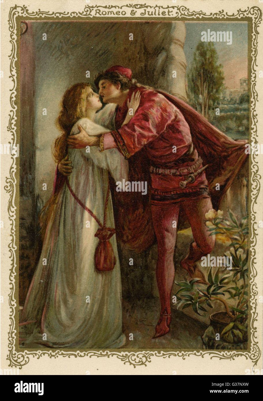 Romeo juliet balcony scene hi-res stock photography and images - Alamy