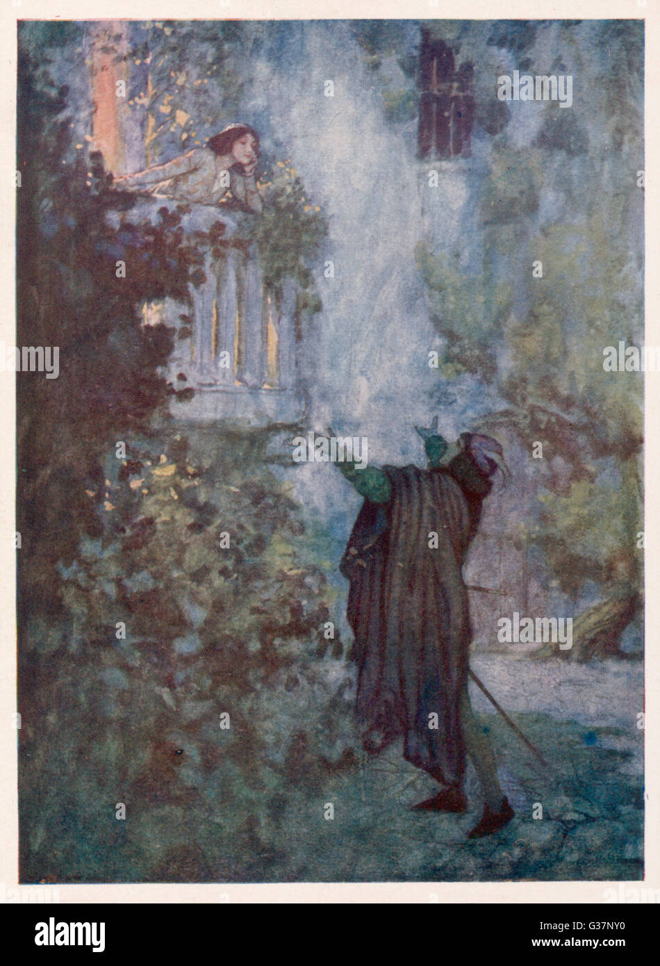 Romeo and juliet balcony scene hi-res stock photography and images - Alamy