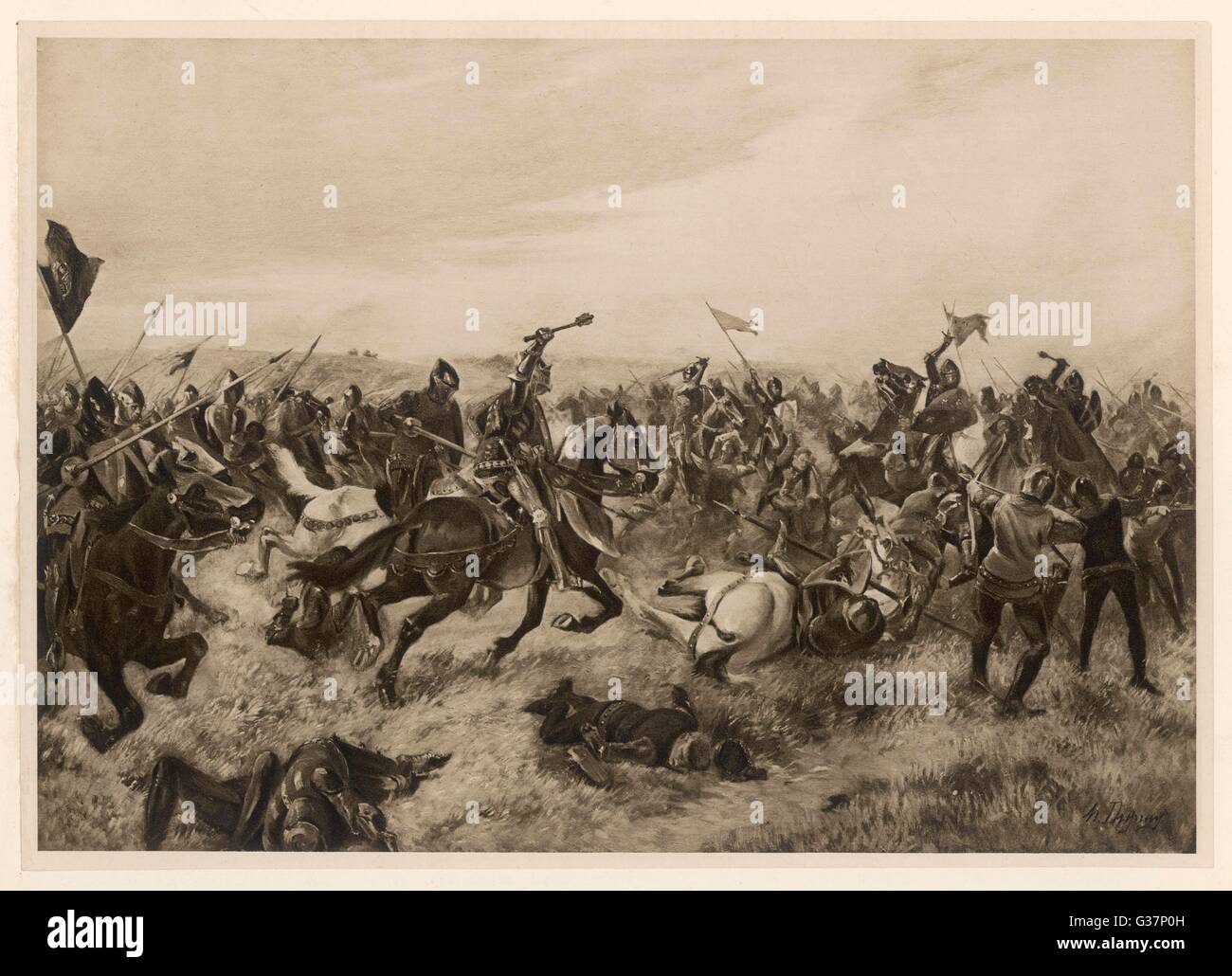 100 years war 1415 hi-res stock photography and images - Alamy