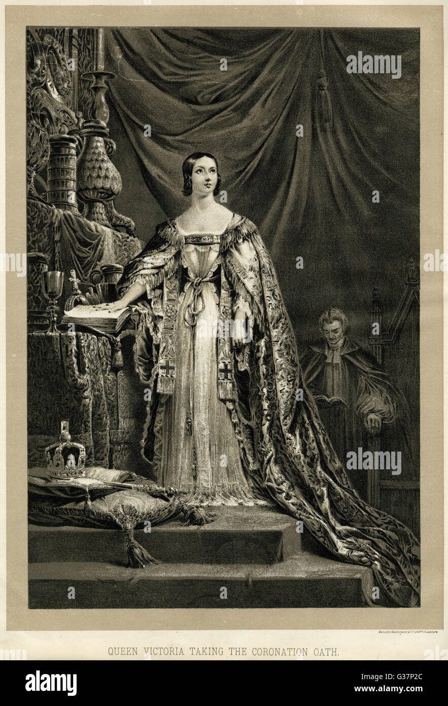 Queen Victoria Coronation Robes High Resolution Stock Photography and ...