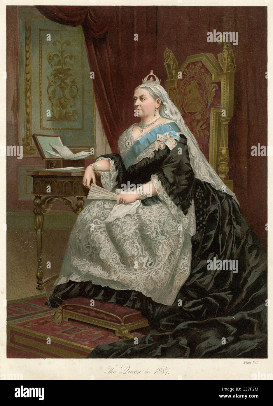 Portrait of queen victoria hi-res stock photography and images - Alamy