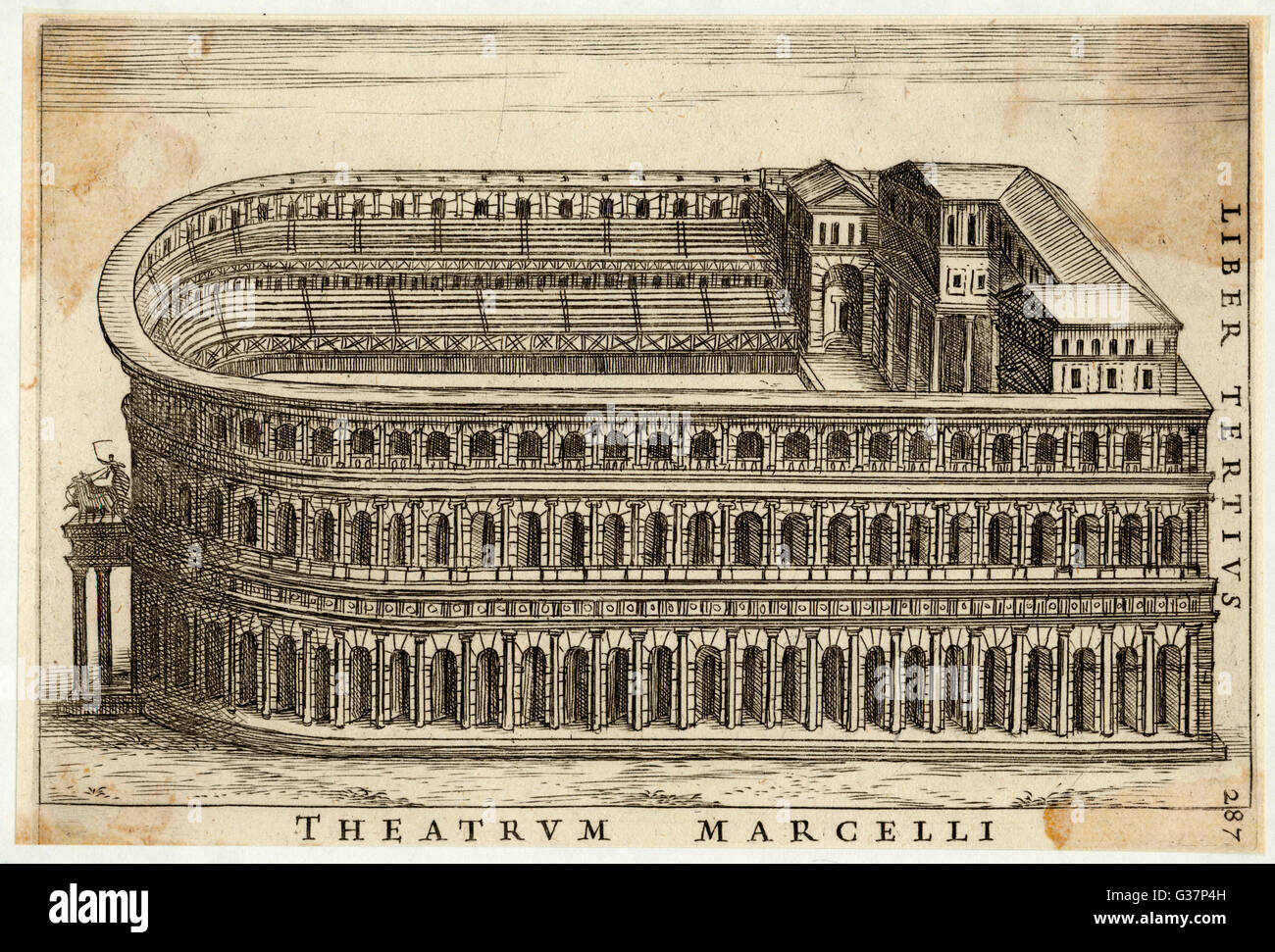 Marcellus theatre reconstruction hi-res stock photography and images ...