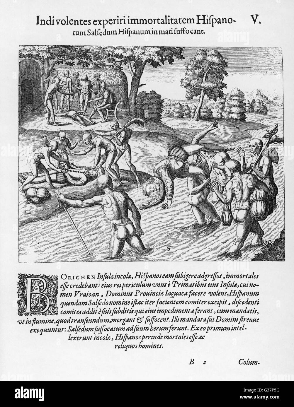 The Drowning of Salsedo Stock Photo - Alamy