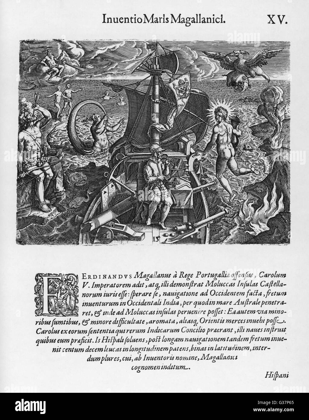 Ferdinand Magellan 1480 1521 Portuguese Navigator Depicted Ferdinand Magellan 1480 1521 Portuguese Navigator Depicted