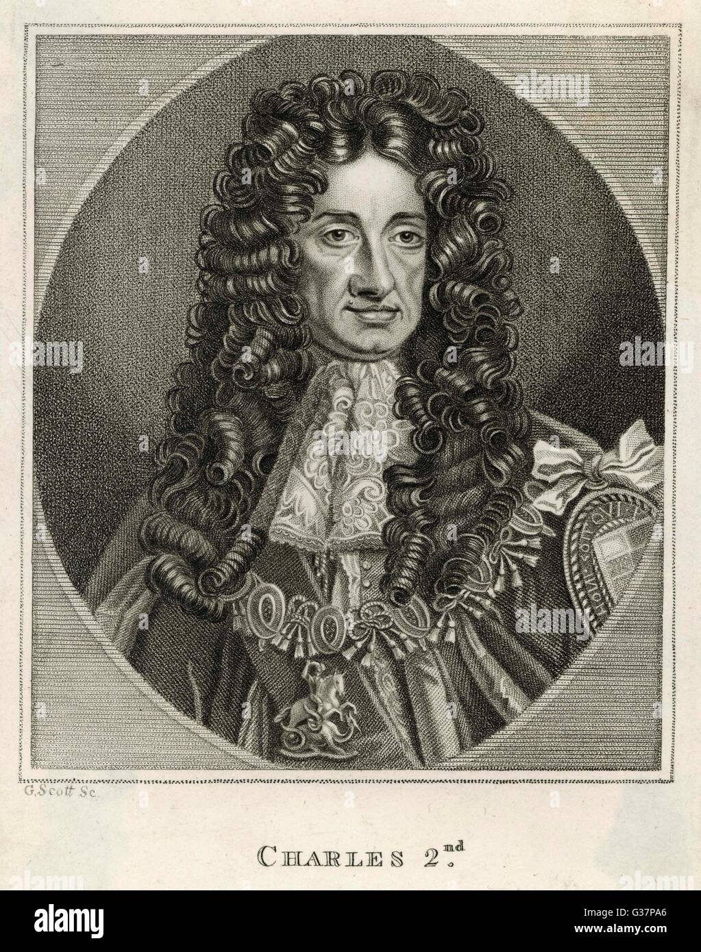 Charles II - British King Stock Photo - Alamy