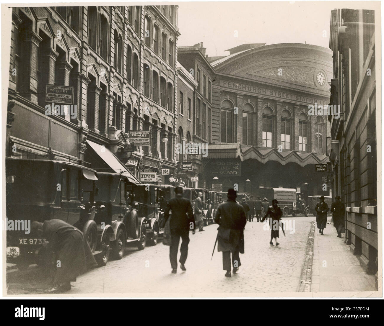 Fenchurch Street Railway Station, London Stock Photo - Alamy