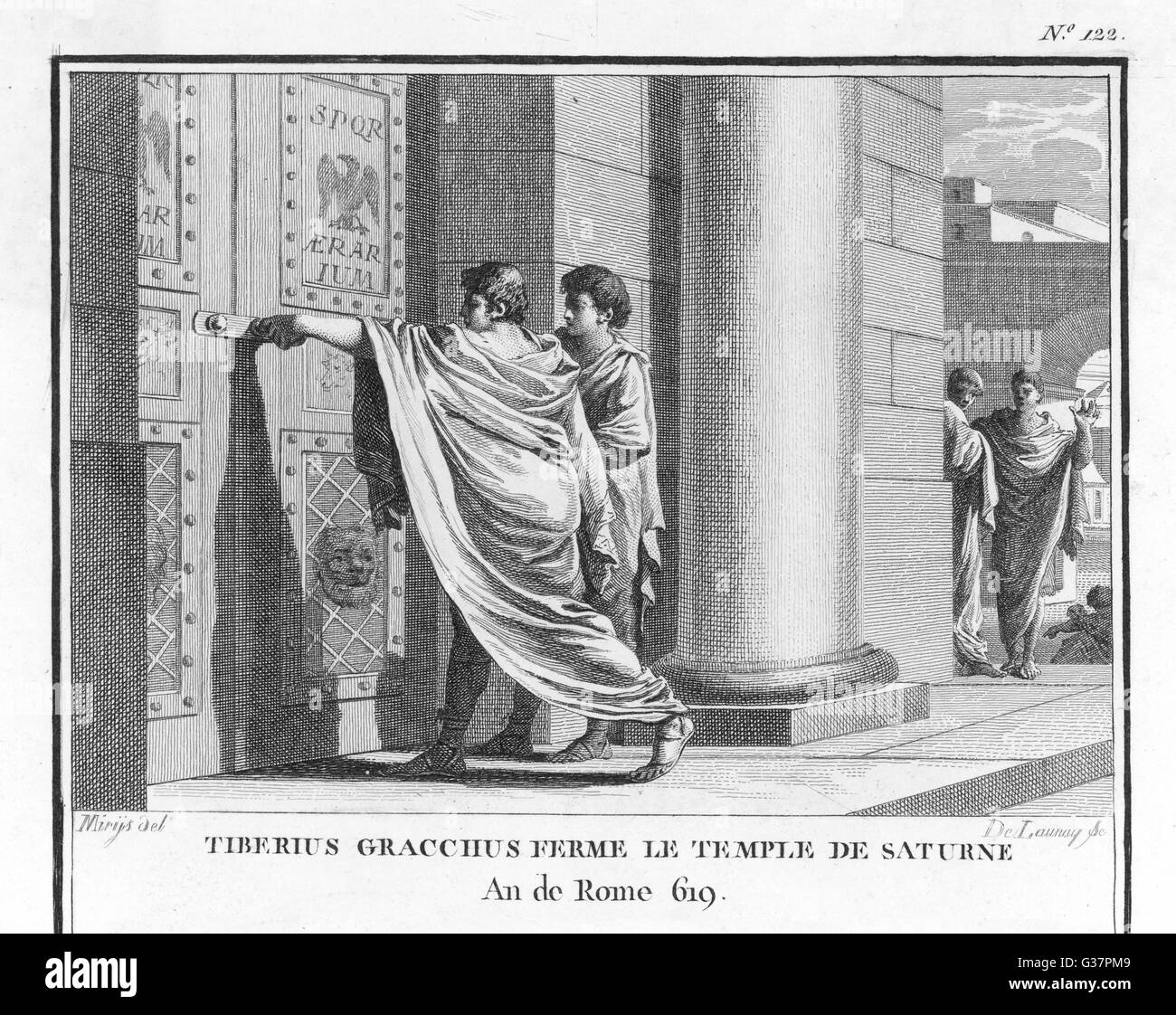TIBERIUS GRACCHUS closes the Temple of Saturn - the Roman Treasury Date ...