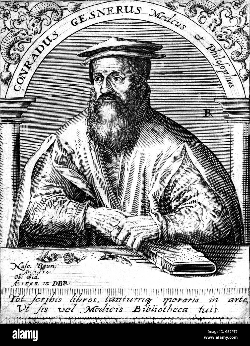 Conrad gesner hi-res stock photography and images - Alamy