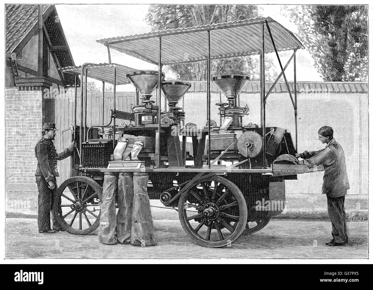 FRENCH MOBILE BAKERY Stock Photo - Alamy