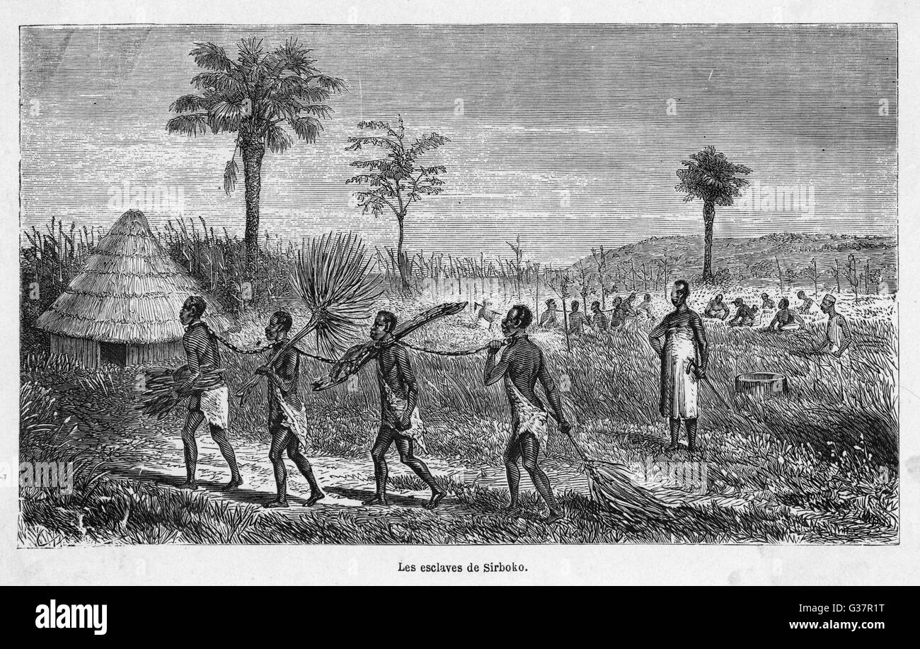 Slave trade africa Black and White Stock Photos & Images - Alamy