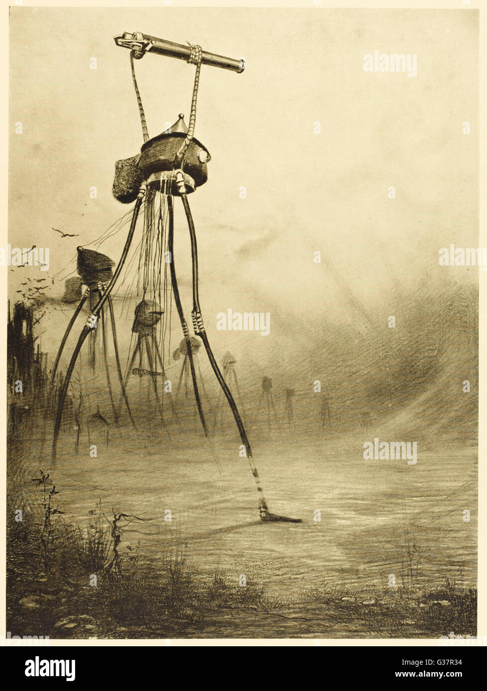 'THE WAR OF THE WORLDS' The Martians fire their gas- guns Date: First ...