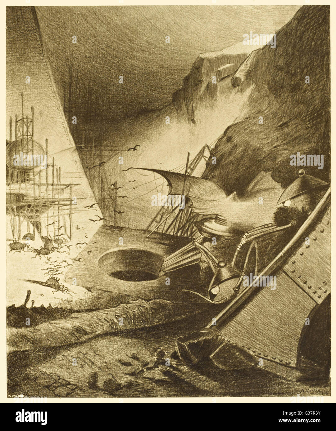 'THE WAR OF THE WORLDS' Dead Martians and their machines Date: First ...