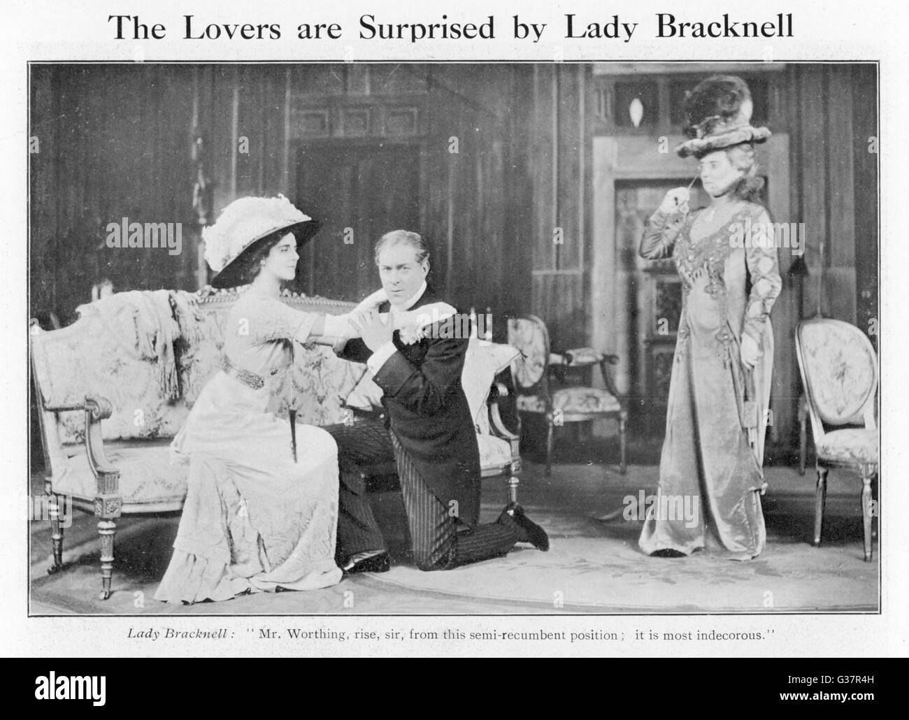 Lady bracknell hi-res stock photography and images - Alamy