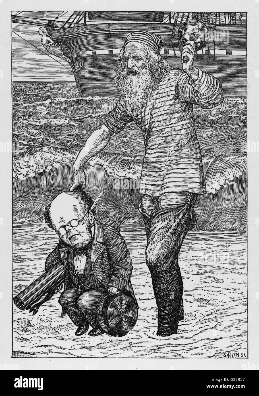 HUNTING OF THE SNARK Stock Photo - Alamy