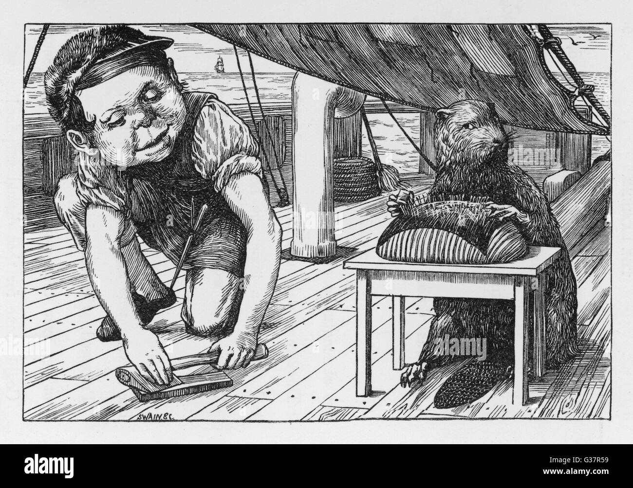 HUNTING OF THE SNARK Stock Photo - Alamy