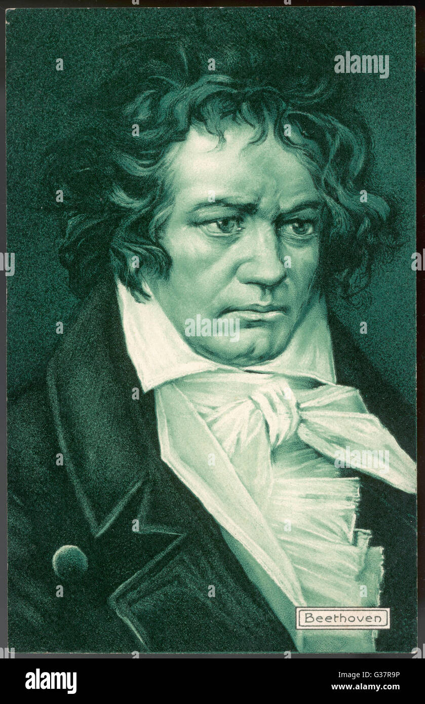 Ludwig Van Beethoven Portrait Stock Photos & Ludwig Van Beethoven ...