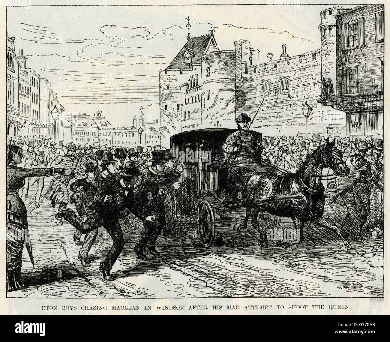 Queen assassination attempt hi-res stock photography and images - Alamy