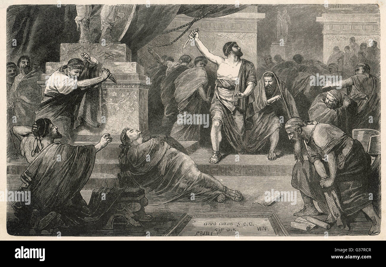 Assassination caesar hi-res stock photography and images - Alamy