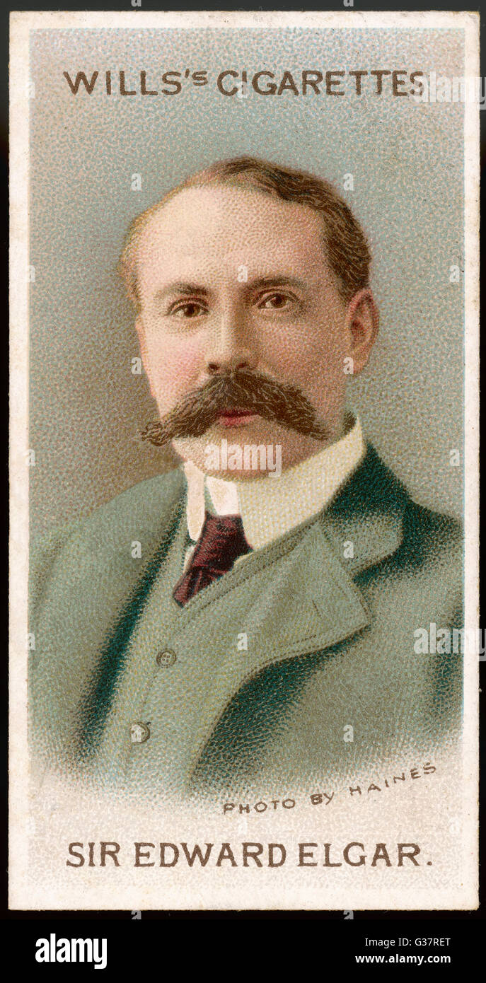 Edward Elgar Composer High Resolution Stock Photography and Images - Alamy