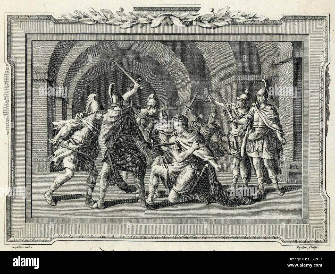 CALIGULA is assassinated by the Praetorian Guard Date: 24 January 41 ...