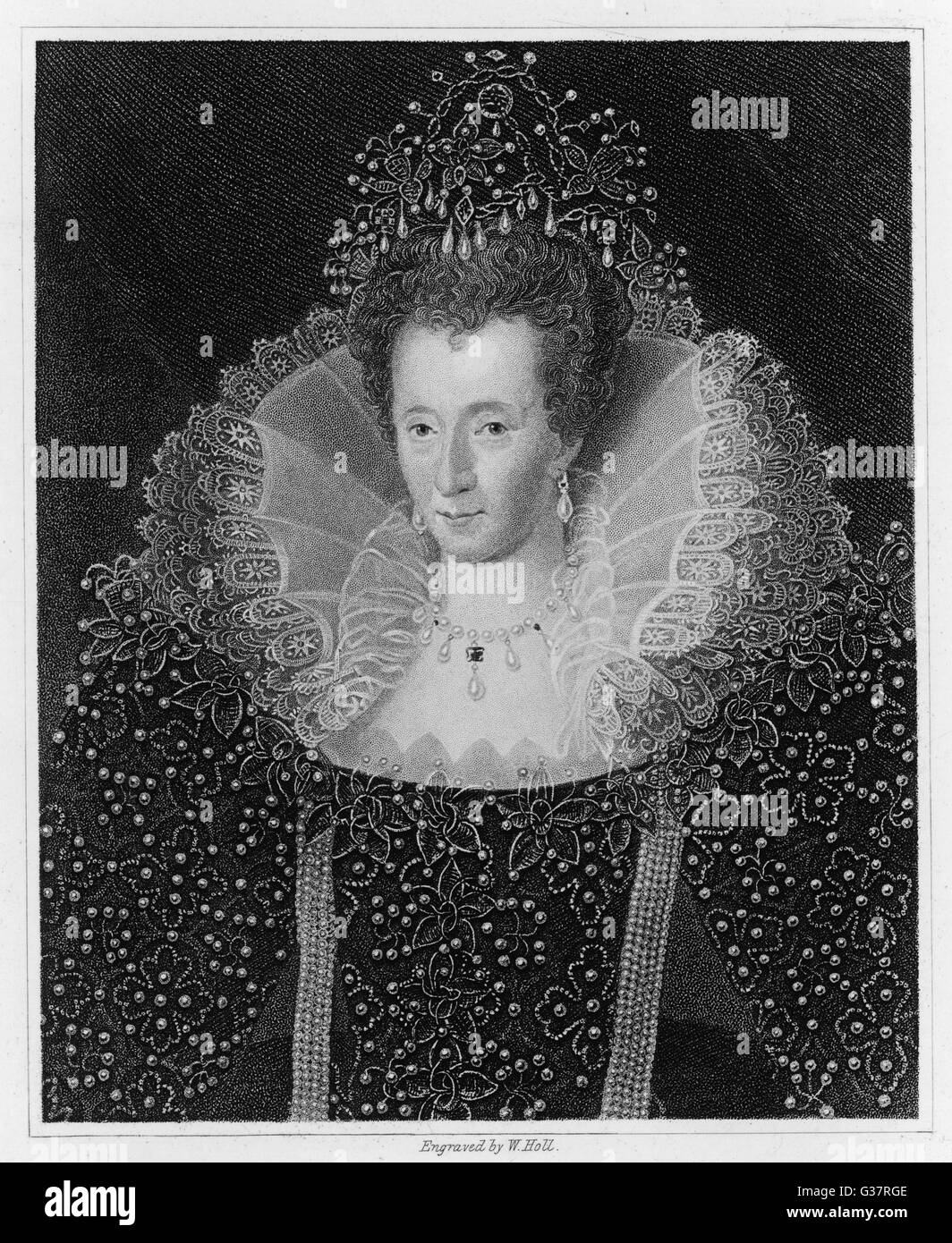 Queen elizabeth i 1533 1603 queen of england 1558 1603 hi-res stock ...
