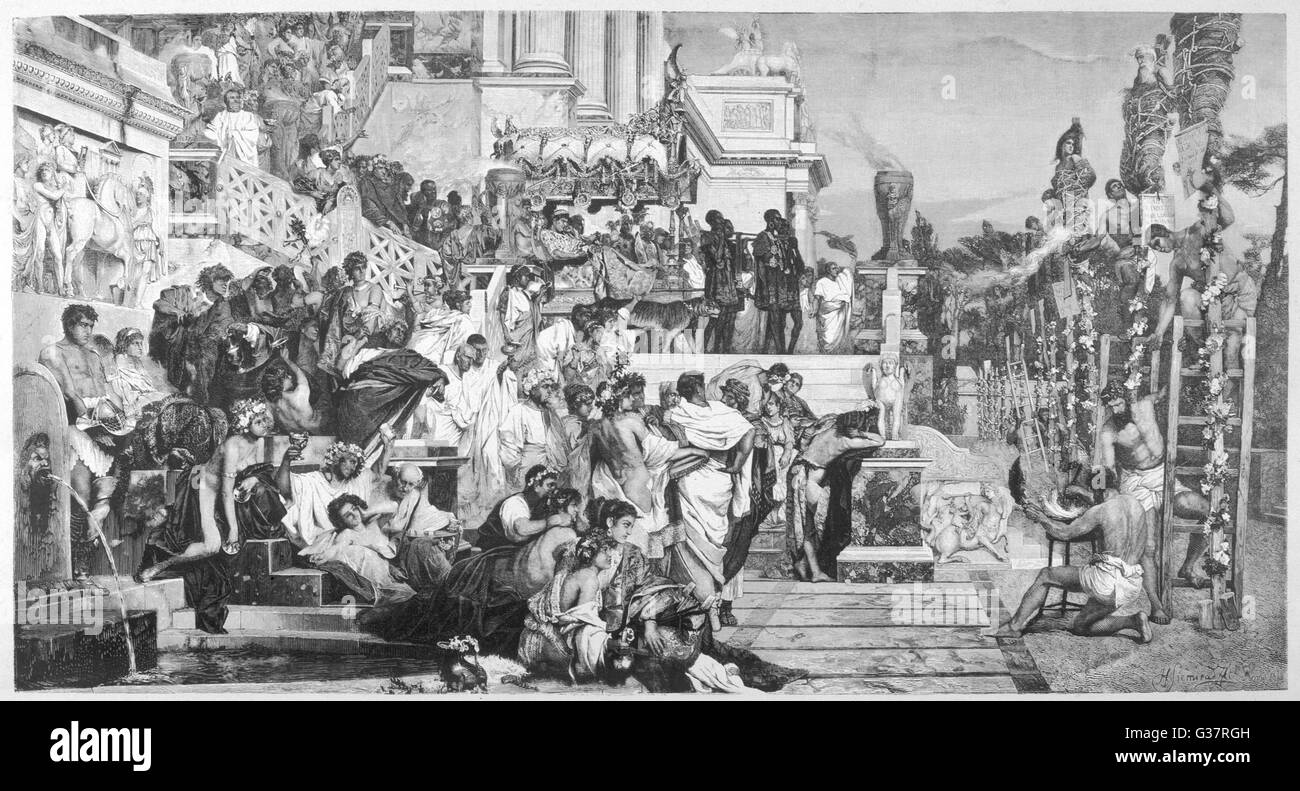 Nero Rome Fire High Resolution Stock Photography and Images - Alamy