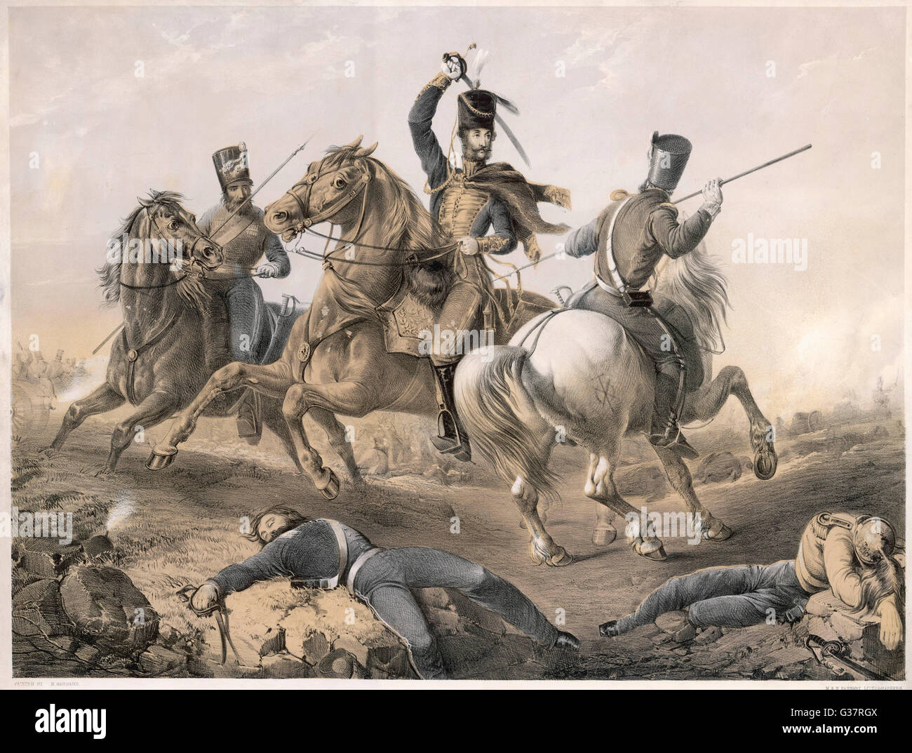 The charge light brigade hi-res stock photography and images - Alamy